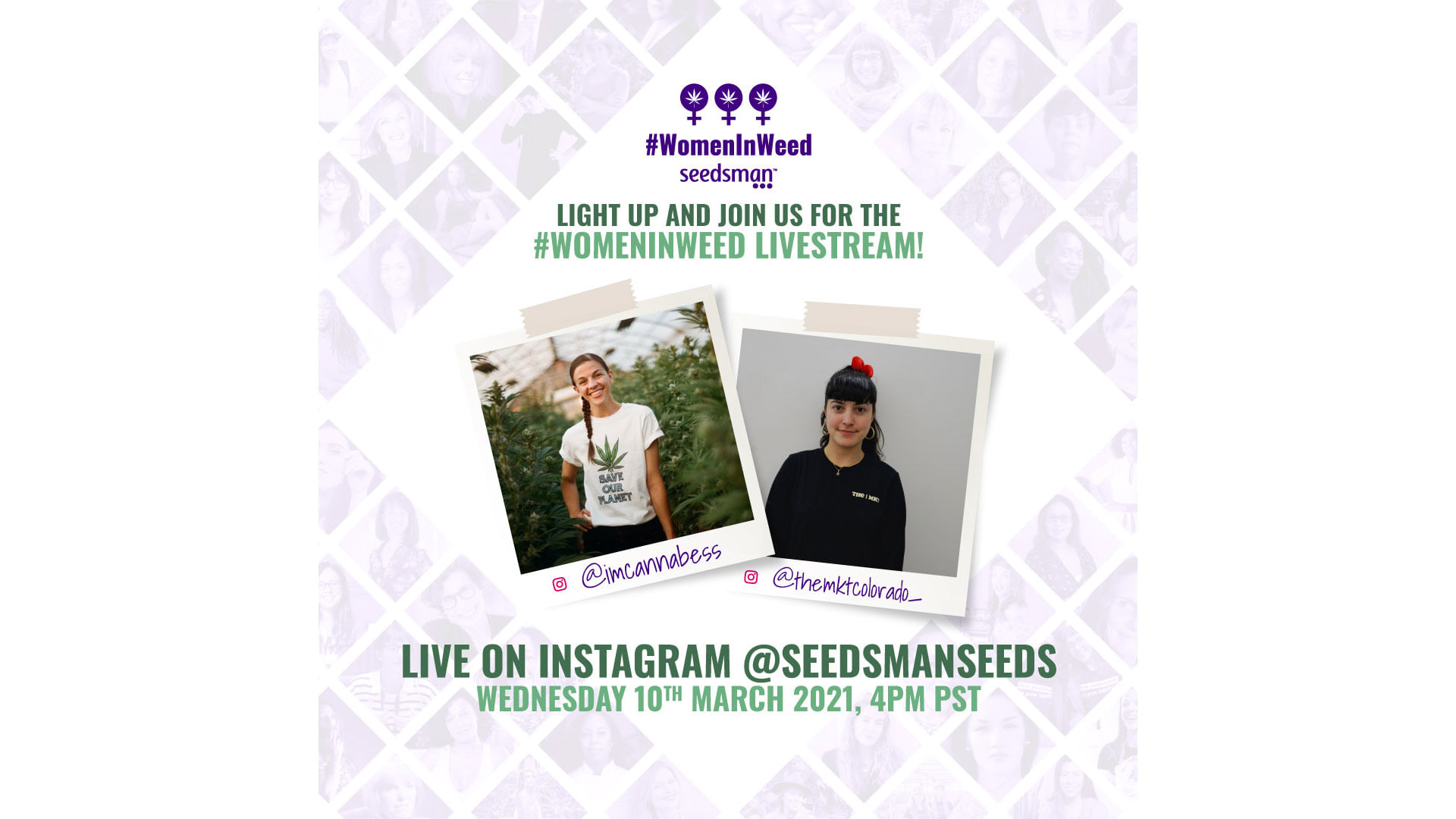 Women in Weed: Bess Byers (#cannabess) and Suzy Bustamante on Instagram ...